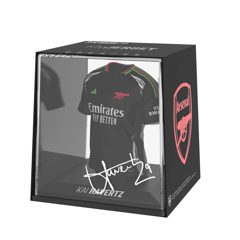 Mini Camiseta Coleccionable Arsenal Kai Havertz 29 Away 2024/25– SMART